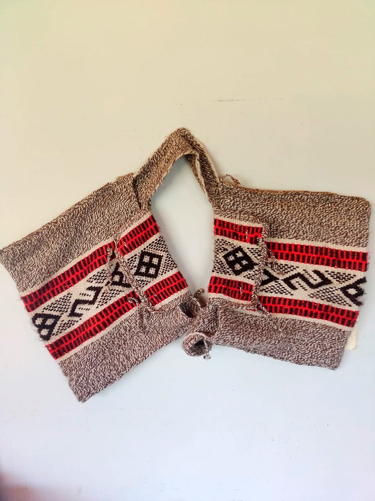 Alforja de Lana Artesanal Color - Cabalgatas